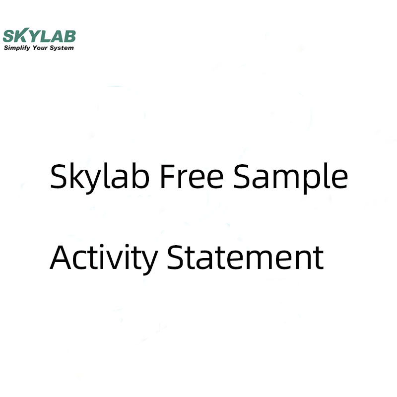 Skylab Free Sample Activity Statement - Skylab