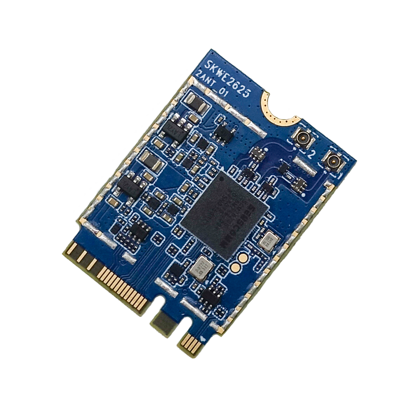 Wi-Fi 6 Dual-band 2T2R+ Bluetooth 5.2 M.2 Combo Module SKWE2625 - Skylab