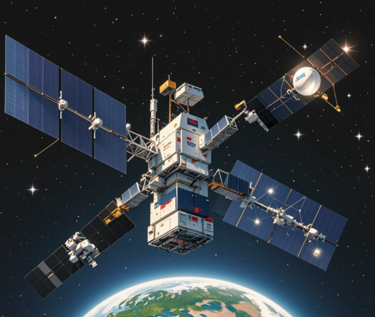 How does a tri band signal service satellite navigation system compare to dual band GPS - Skylab